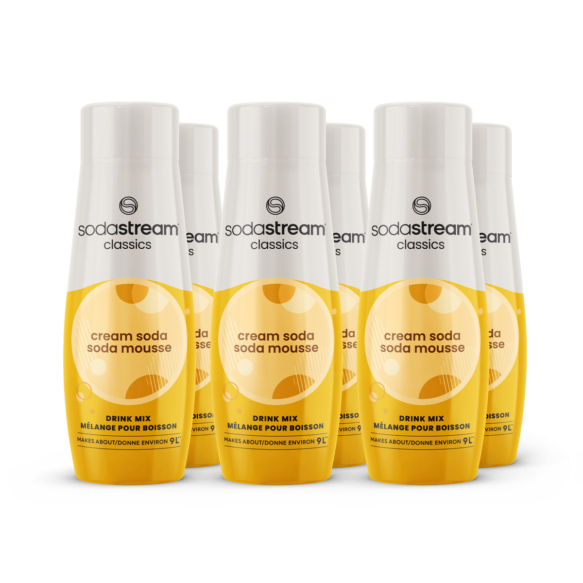 SodaStream Cream Flavoured Soda 6 Pack – SodaStream Canada