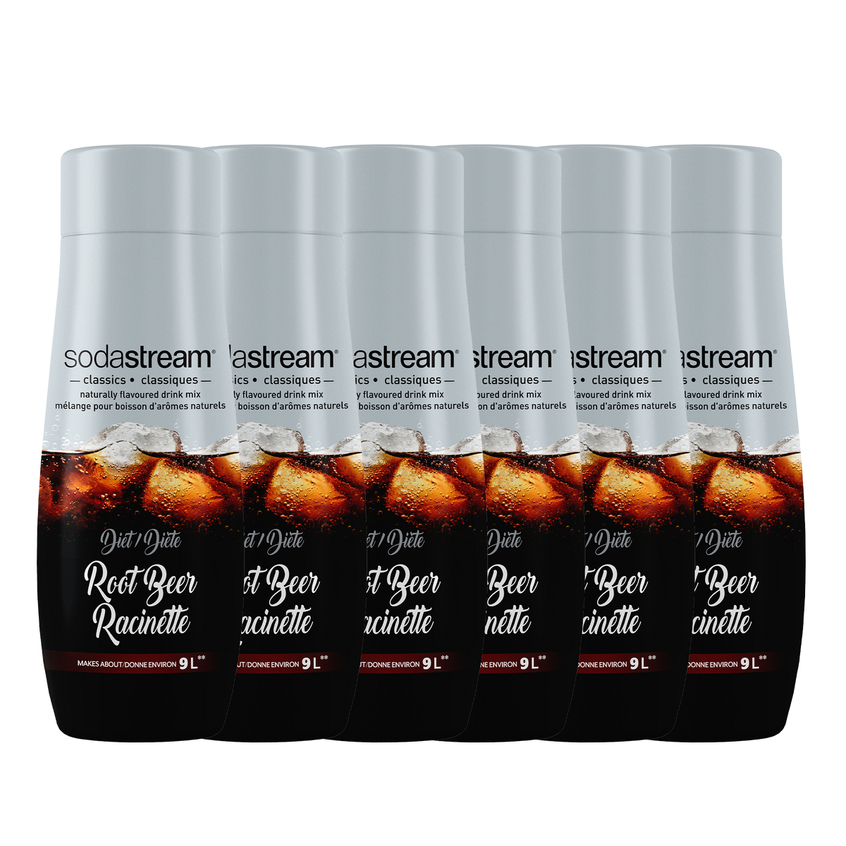 Diet Root Beer Flavoured Soda 6 Pack | SodaStream Canada
