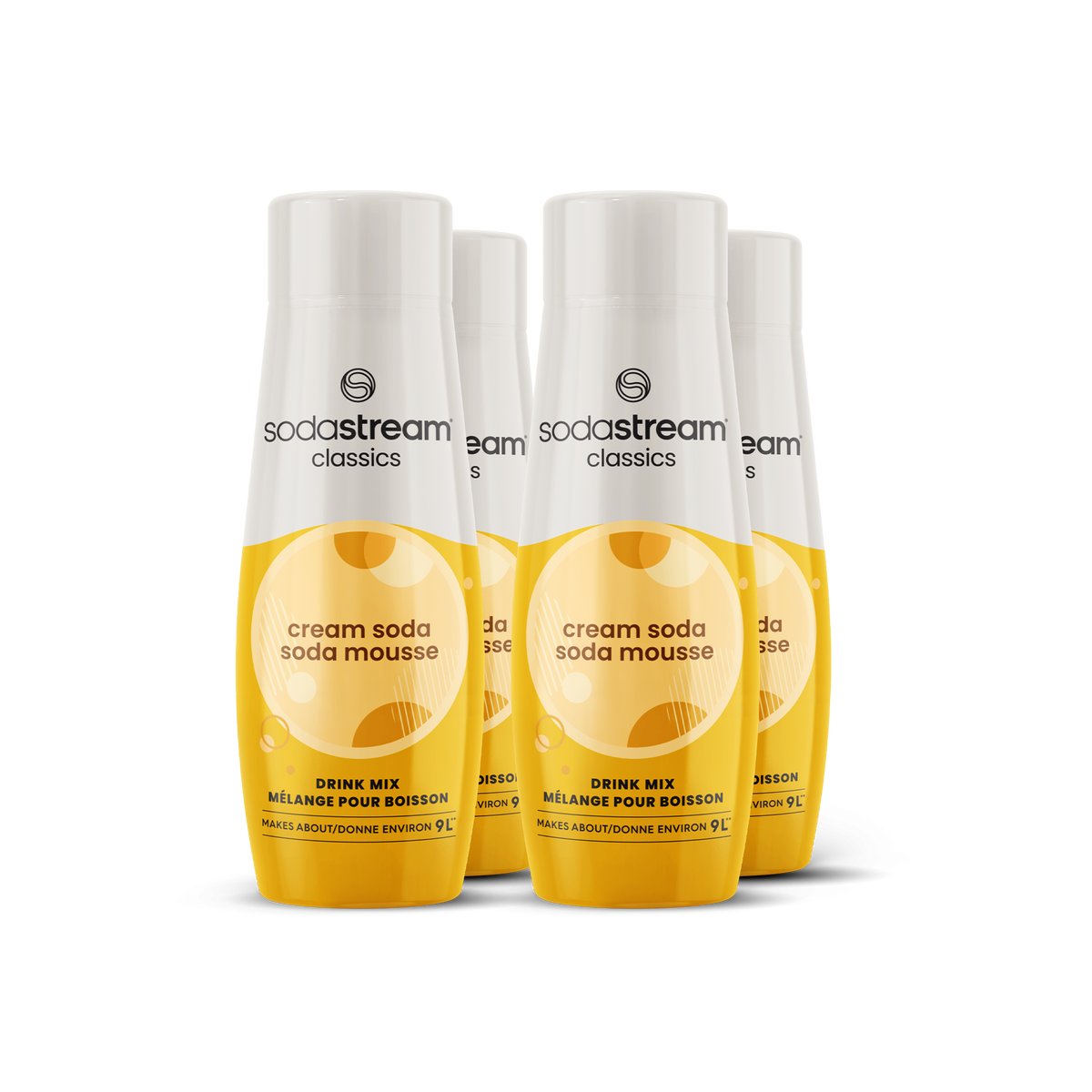 Cream Soda 4-Pack Syrup Flavour – SodaStream Canada