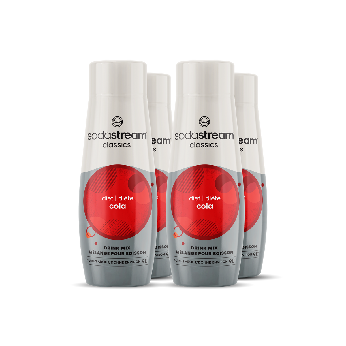 Diet Cola 4-Pack Syrup Flavour – SodaStream Canada