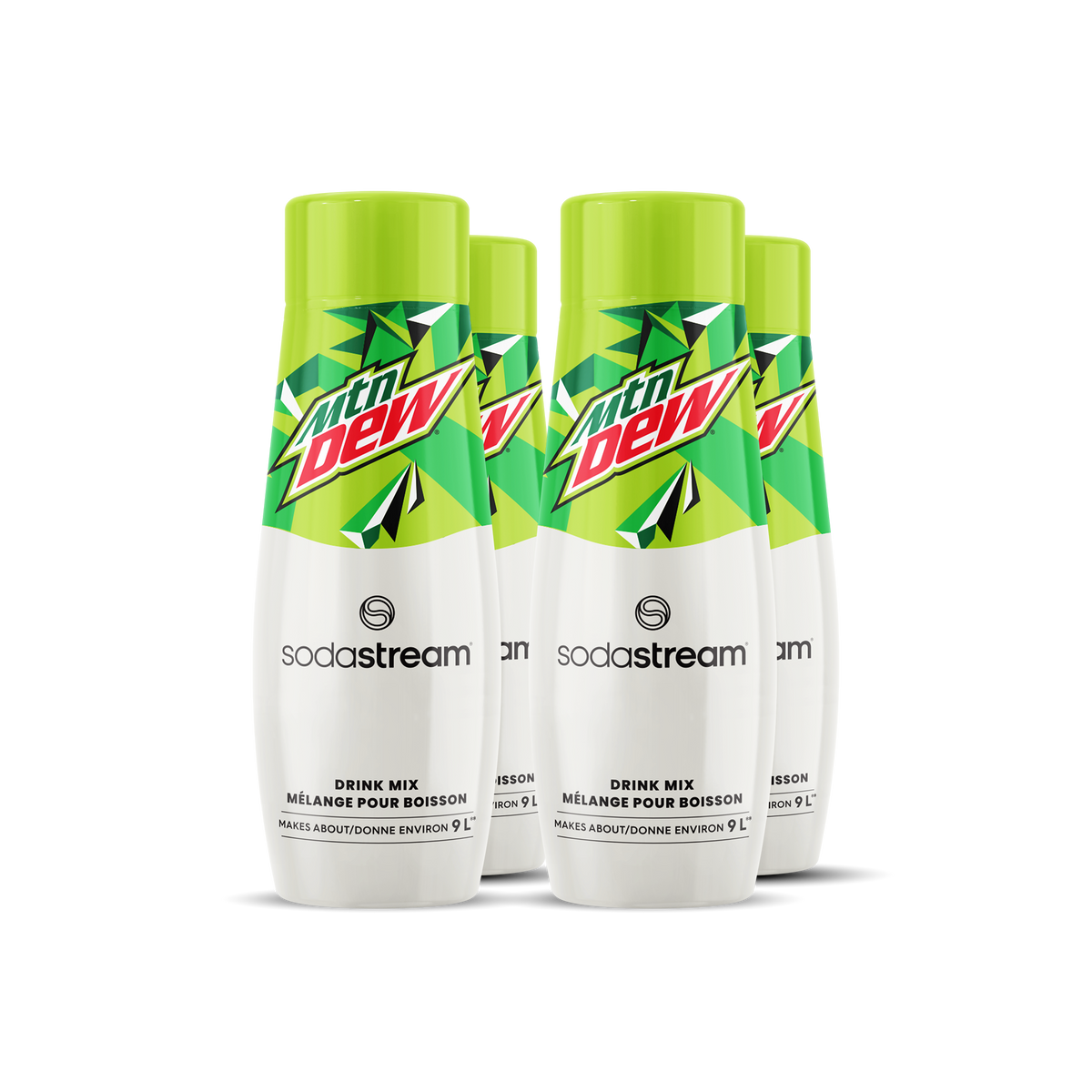 MTN DEW® 4-Pack Syrup Flavour – SodaStream Canada