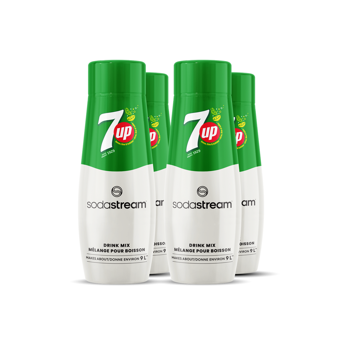7up 4-Pack Syrup Flavour – SodaStream Canada