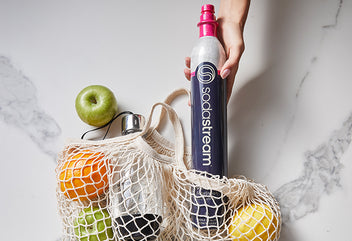 SodaStream Refill C02 gas Cylinders (incl. Pink Quick Connect ...